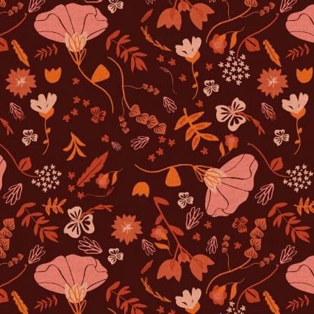 Canyon Springs Fat Quarter Bundle (18 Pieces) by Ash Cascade for Cotton and Steel 18 x 21 inches (45.72 cm x 53.34 cm) Fabric cuts DIY Quilt Fabric