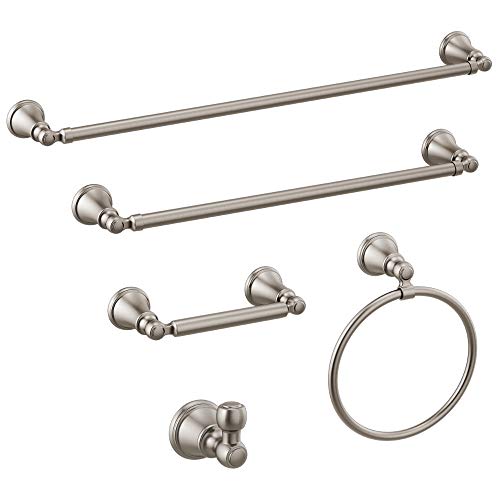 Delta Faucet 73250-SS Woodhurst Toilet Paper Holder, Stainless