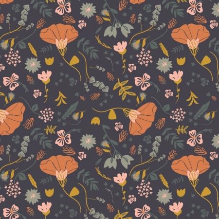 Canyon Springs Fat Quarter Bundle (18 Pieces) by Ash Cascade for Cotton and Steel 18 x 21 inches (45.72 cm x 53.34 cm) Fabric cuts DIY Quilt Fabric