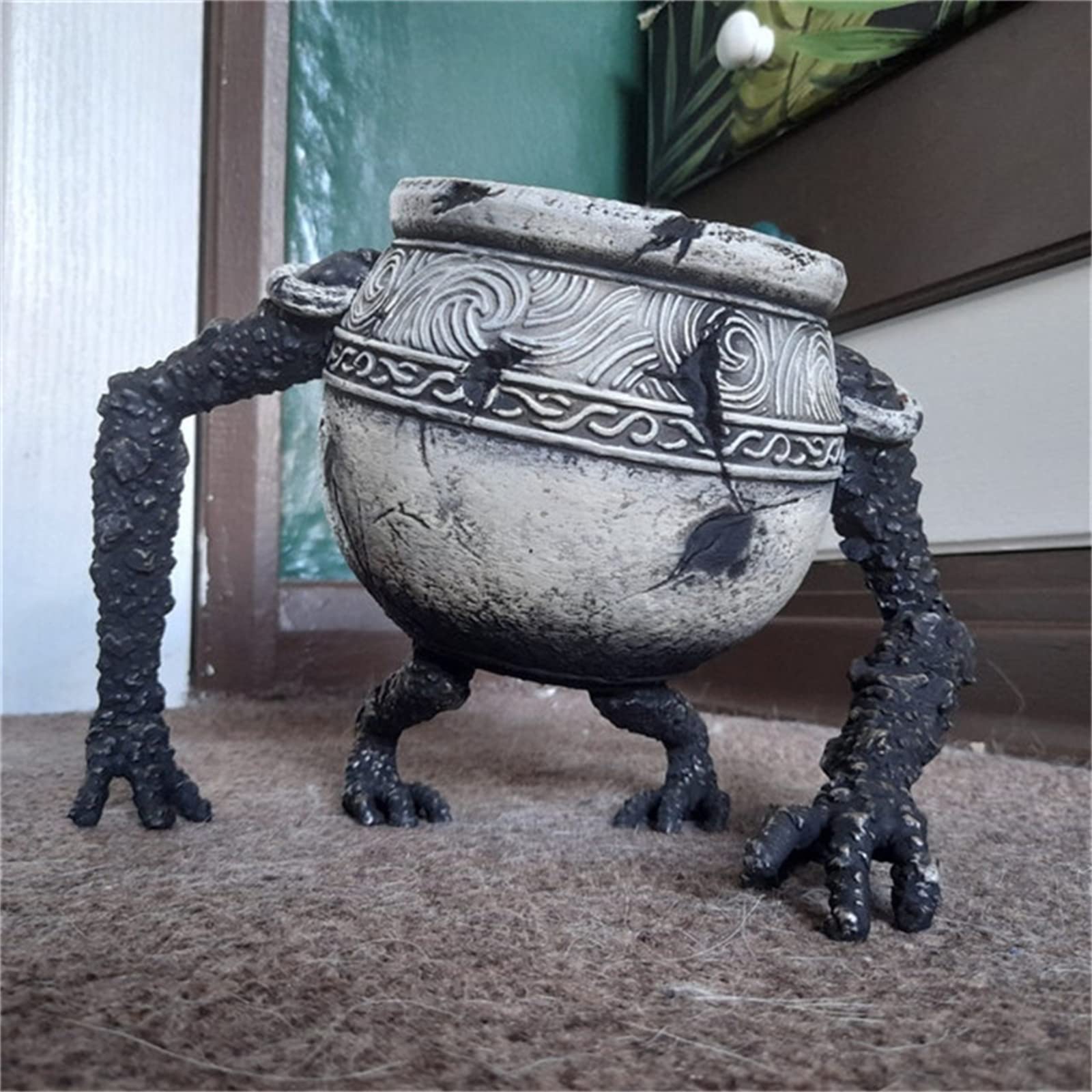 CURAGH Elden Ring Pot Boy Statues, Elden Ring Merch,Elden Ring Figure,with Built-in Color Changing Led Lights,Elden Ring Game Fans Collection, Best Gift for Game Lovers