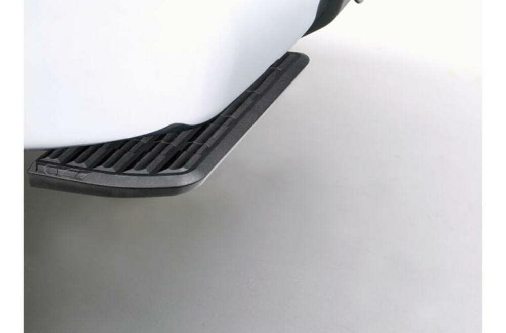 AMP Research 75307-01A BedStep Retractable Bumper Step for 2005-2015 Toyota Tacoma,Black,Large