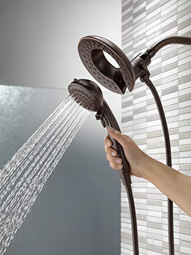 DELTA FAUCET 58569-RB25-PK In2ition HSSH 2.5 GPM 5-Setting Combo, Water Flow, Venetian Bronze