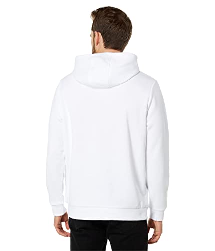 Karl Lagerfeld Paris Men's Soft Solid Hoodie, White, XX-Large
