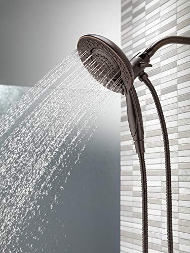 DELTA FAUCET 58569-RB25-PK In2ition HSSH 2.5 GPM 5-Setting Combo, Water Flow, Venetian Bronze
