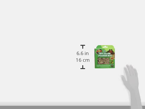 Zoo Med Laboratories SZMCF3NZ New Zealand Sphagnum Moss, 80 Cubic Inch