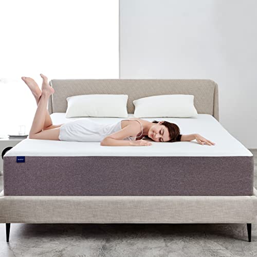Molblly Queen Mattress, 12 Inch Memory Foam Mattress in a Box, Breathable Bed Comfortable Mattress for Cooler Sleep Supportive & Pressure Relief, 60" X 80" X 12"