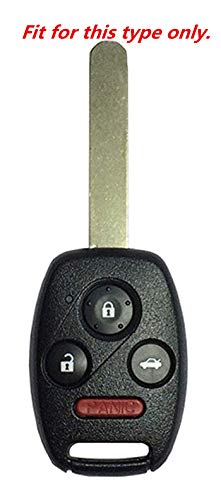 KAWIHEN Silicone Key Fob Cover Compatible with Honda Accord Accord Crosstour CR-V Civic Element Pilot OUCG8D-380H-A N5F-S0084A N5F-A05TAA