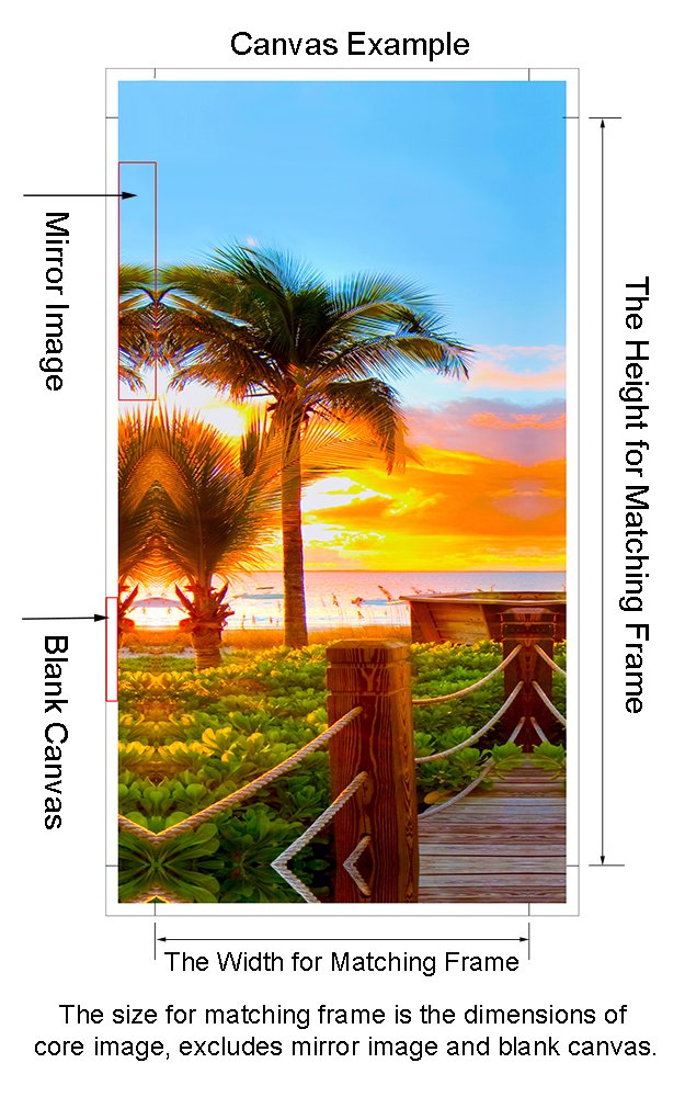 5 Panels Wooden Inner Frames Set Match for Canvas Wall Art Paintings, 20x30cm + 20x40cm + 20x50cm + 20x40cm + 20x30cm (1" Premium Thick, Bracket Mounted)