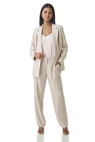Karl Lagerfeld Paris Women's Long Sleeve Everyday Fashion Sport Jacket, Bone, Small