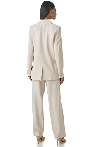 Karl Lagerfeld Paris Women's Long Sleeve Everyday Fashion Sport Jacket, Bone, Small