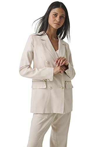 Karl Lagerfeld Paris Women's Long Sleeve Everyday Fashion Sport Jacket, Bone, Small