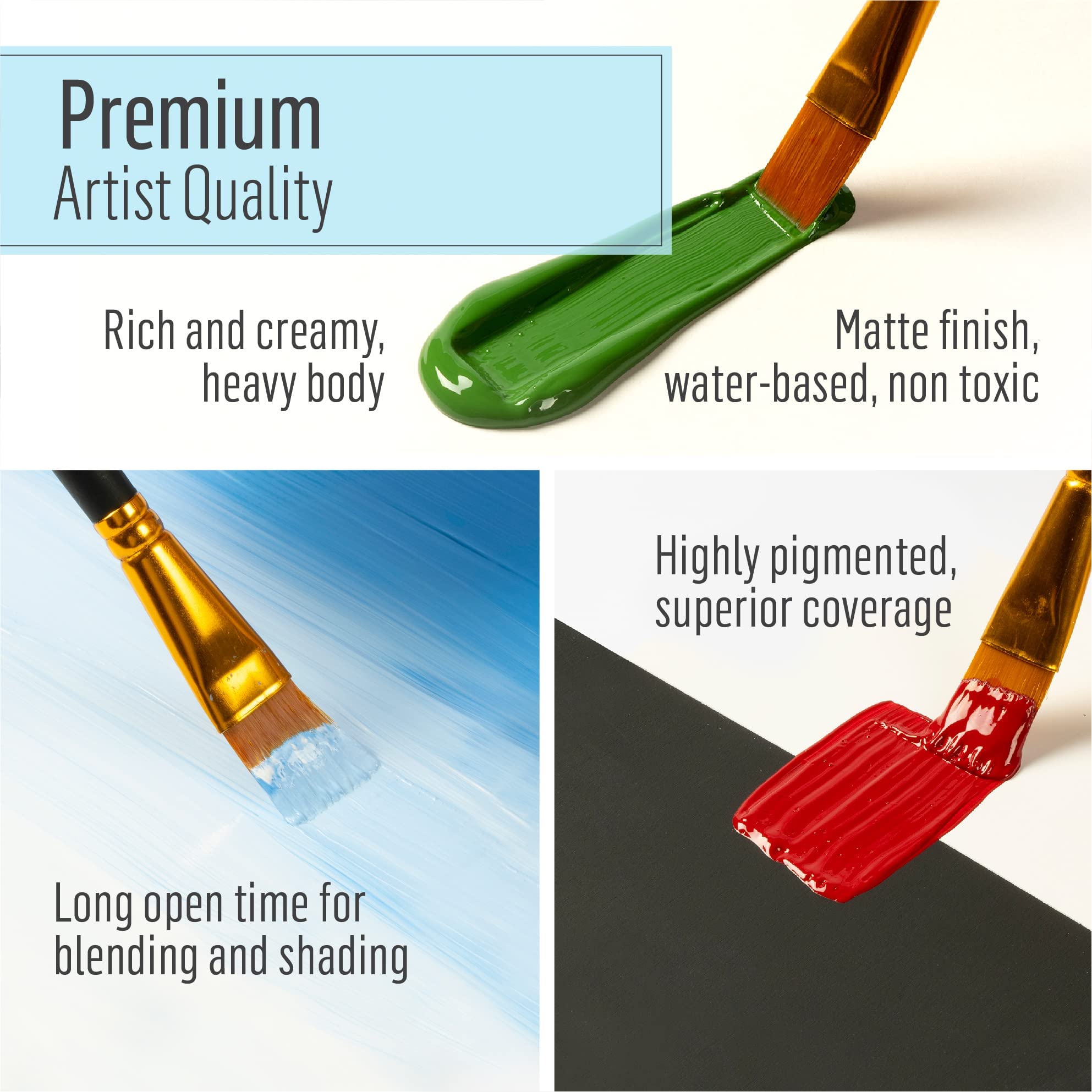 FolkArt Acrylic Paint Set (2-Ounce), PROMOFAI Colors I (18 Colors)