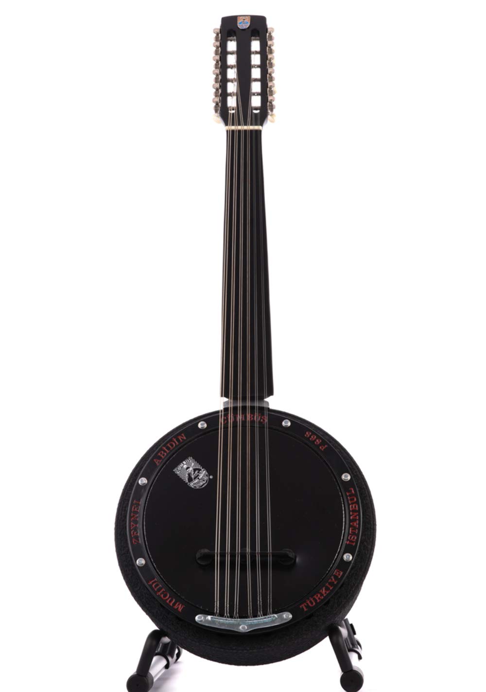 Turkish Professional Cumbus Jumbush Oud Black Zeynel Abidin Cumbus Arab Music Instrument