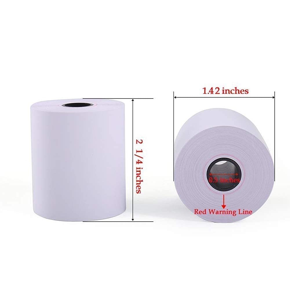 NETUM Wireless Bluetooth Receipt Thermal Printer with 50rolls Receipt Paper Portable Personal Bill Printer 2 Inches 58mm Mini USB POS Printer for Restaurant Sales Retail Compatible