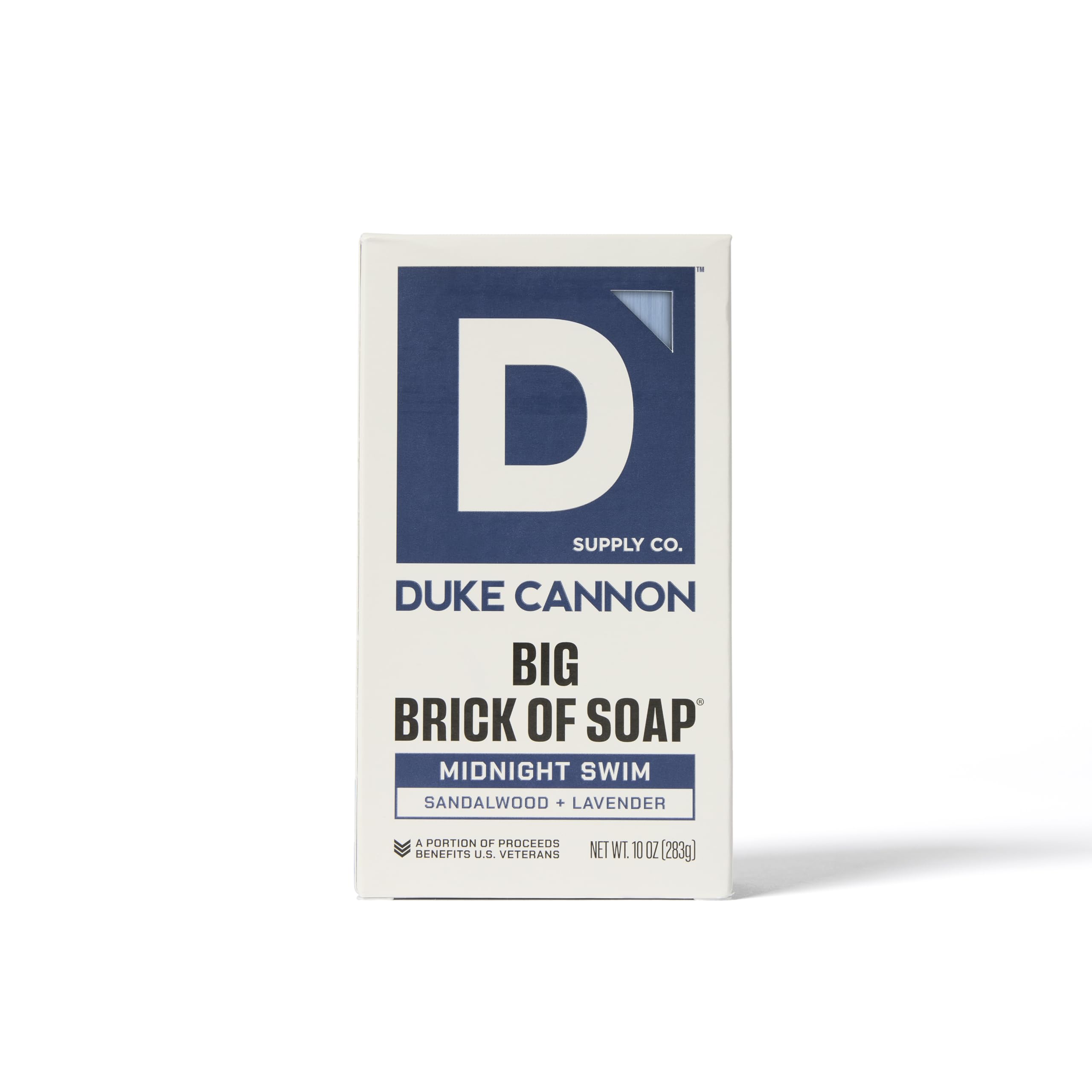 Duke Cannon Supply Co. Big Ass Brick of Soap Bar for Men The Frontier 40 (Leaf+Leather, Fresh Cut Pine, Campfire, Midnight Swim) Variety-Pack- Extra Large Masculine Scents, 10 oz (Variety 4 Pack)