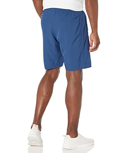 Karl Lagerfeld Paris Men's Short with Perforated Logo, Navy