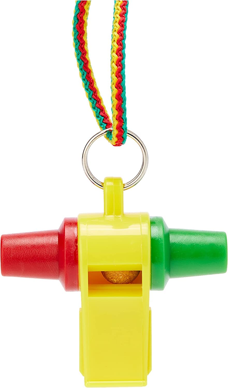 (3 Pack) Acme Model 444 Plastic Samba Carnival Whistle
