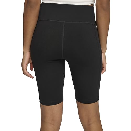 Karl Lagerfeld Paris Women's Logo Everyday Fashion Sport Biker Short, Black, X-Small