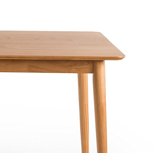ZINUS Jen 47 Inch Dining Table / Solid Wood Kitchen Table / Easy Assembly, Natural Brown