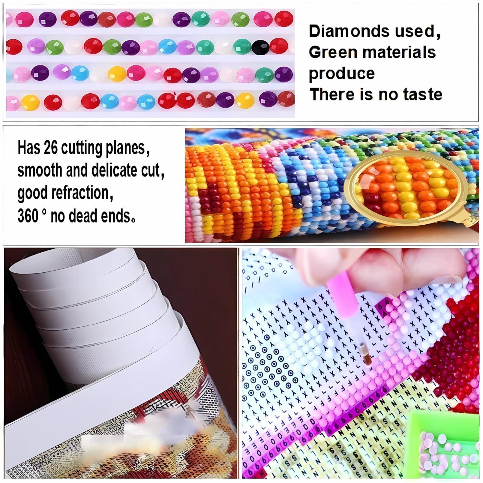 Diamond Painting Kits for Adults DIY 5D Diamond Art for Home Wall Decoration and Gift Options (19.8x15.7inch/50x40cm)