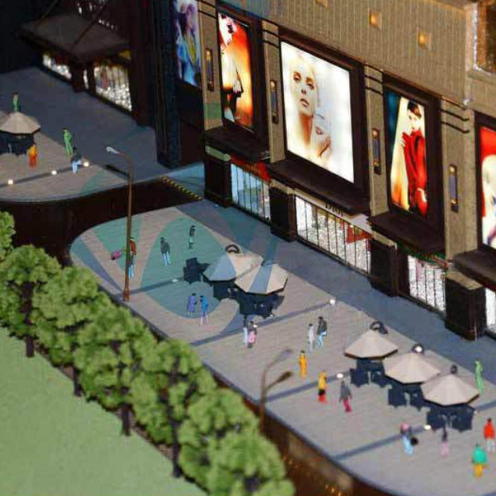 People Figurines, 20 Pcs Model Trains Architectural 1:30 Scale 2.2 Inch Painted Figures Sitting and Standing Tiny People for Miniature Scenes Railway Layout