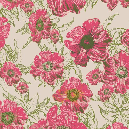 Hyper Nature Fat Quarter Bundle (16 Pieces) by Pat Bravo for Art Gallery 18 x 21 inches (45.72 cm x 53.34 cm) Fabric cuts DIY Quilt Fabric