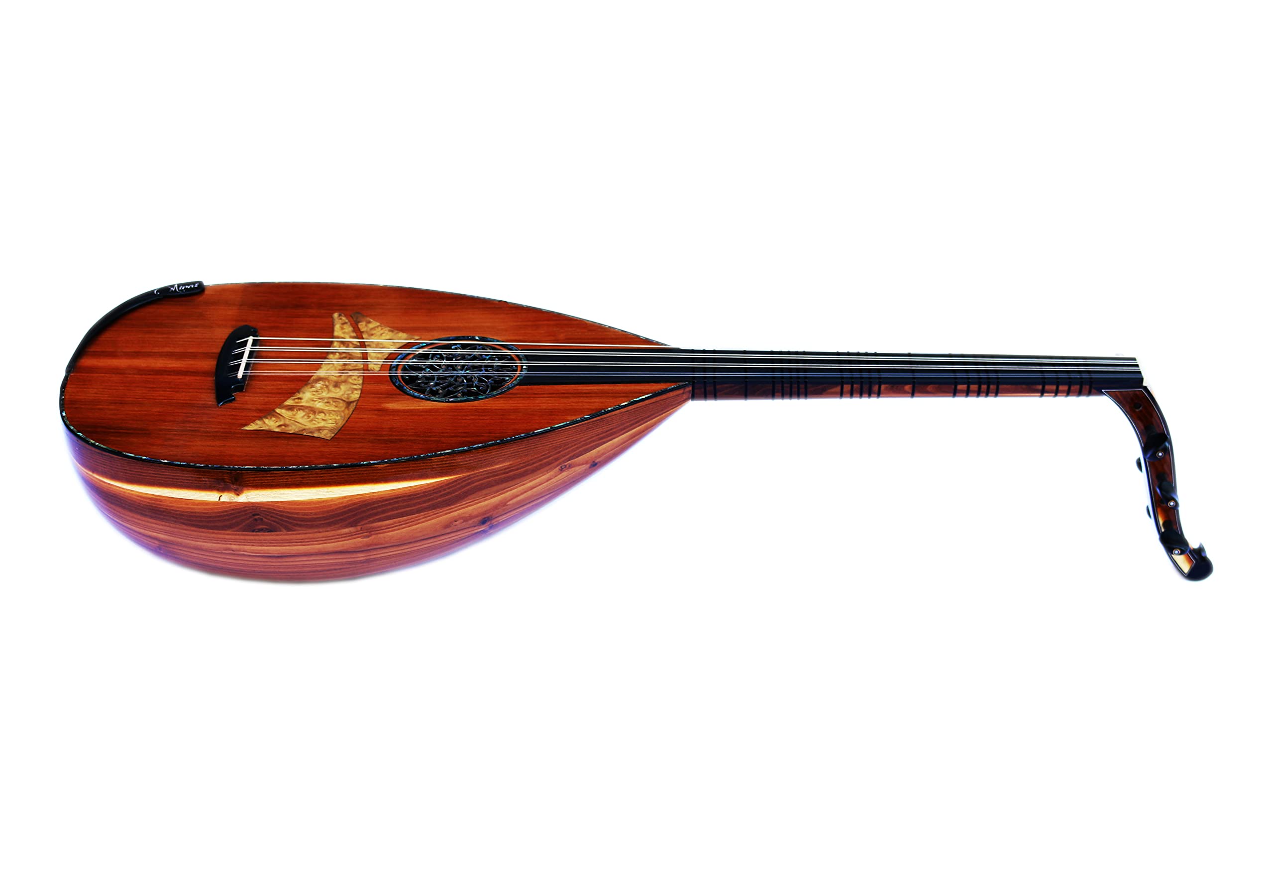 Special Turkish Louta Lute Lavta String Musical Instrument MUL-6 By Miras Lute