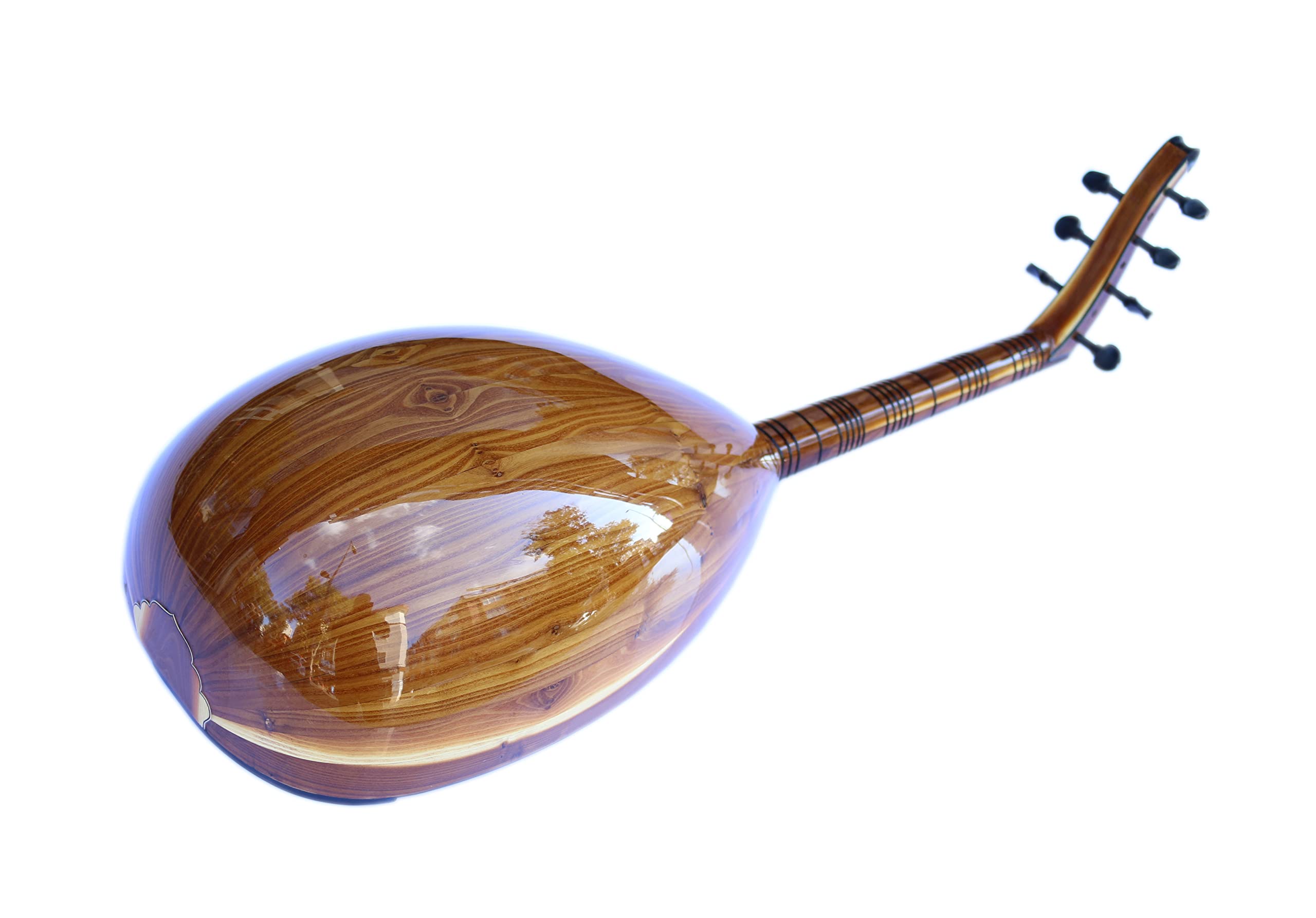 Special Turkish Louta Lute Lavta String Musical Instrument MUL-6 By Miras Lute