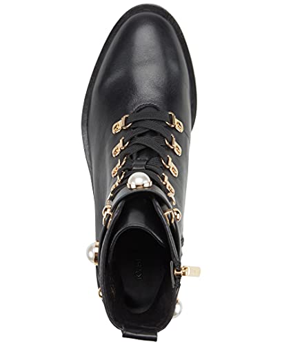 Karl Lagerfeld Paris Women's Perry Fashion Bootie Boot, Black, 5.5