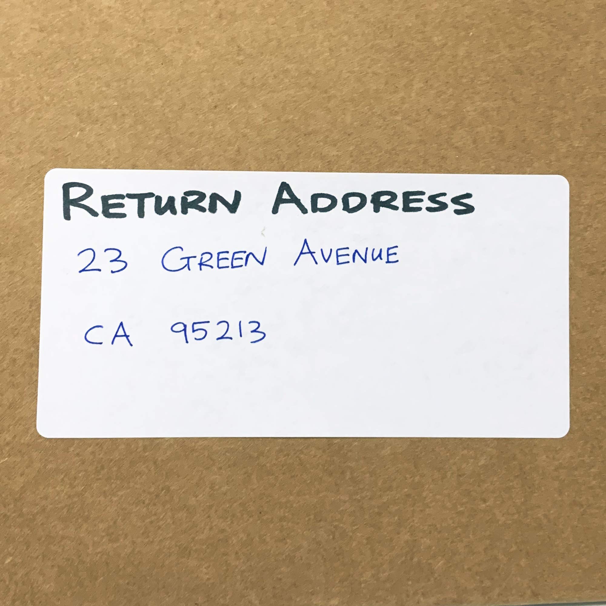 200 Pack, 4" x 2", Labels Stickers for Storage Bins - Matte White