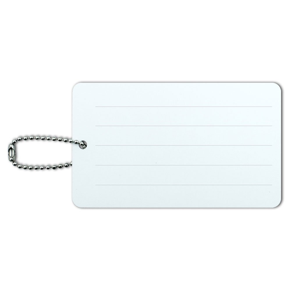 Flute - Musical Instrument Music Woodwind ID Tag Luggage Card Suitcase Carry-On
