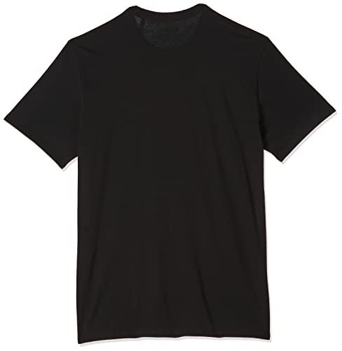 Karl Lagerfeld Paris mens Kocktail Karl Short Sleeve Crew Neck T-shirt T Shirt, Black, Medium US