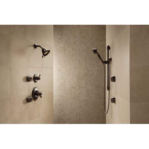 Delta Faucet Wall-Mount Supply Wall Elbow for Hand Held Shower with Hose, Matte Black 50560-BL