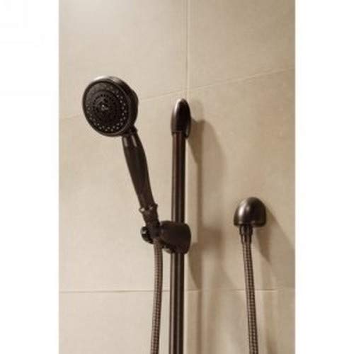 Delta Faucet Wall-Mount Supply Wall Elbow for Hand Held Shower with Hose, Matte Black 50560-BL