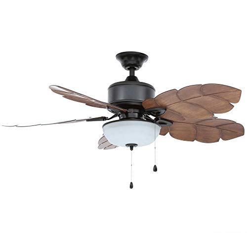 Home Decorators Collection 51422 Palm Cove 52 in. Natural Iron Ceiling Fan