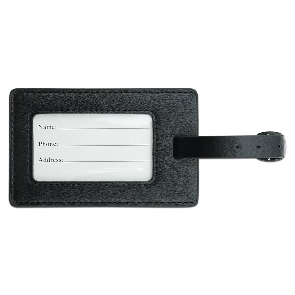 Trumpet - Musical Instrument Music Brass Leather Luggage ID Tag Suitcase