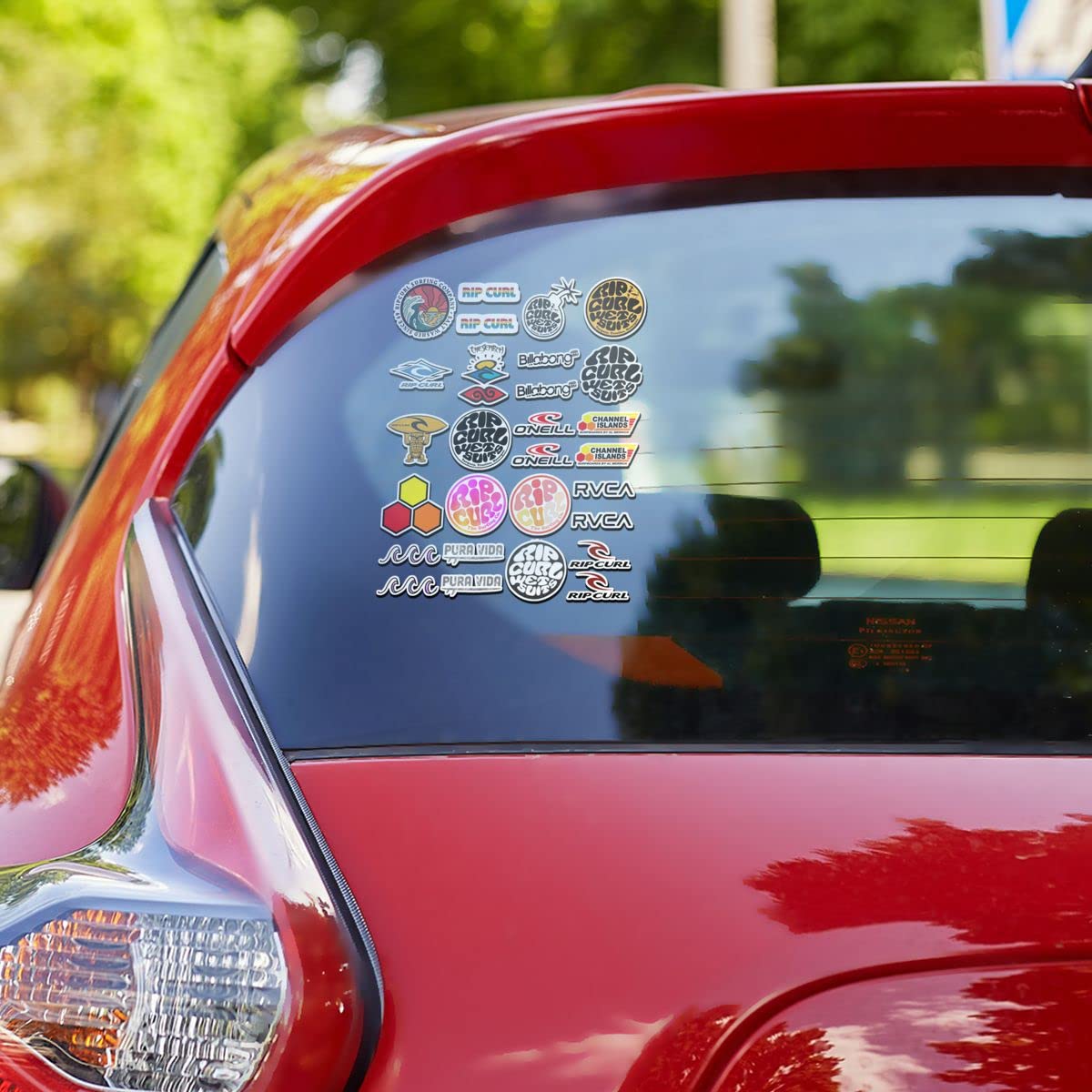 20 Pcs Stickers Pack Rip Laptop Curl Waterproof Aesthetic Vinyl Colorful Bumper Car Bike Water Bottle Luggage Guitar Skateboard