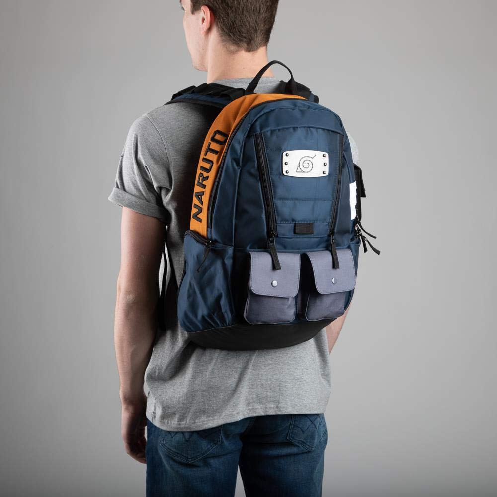 Naruto Anime Cartoon Kakashi Character Cosplay Laptop Backpack