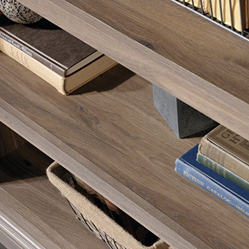 Sauder Select Collection 5-Shelf Bookcase, Salt Oak finish
