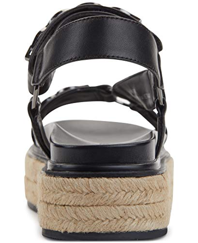 Karl Lagerfeld Paris Women's Palma Fashion Teva Sandal, Black, 9.5