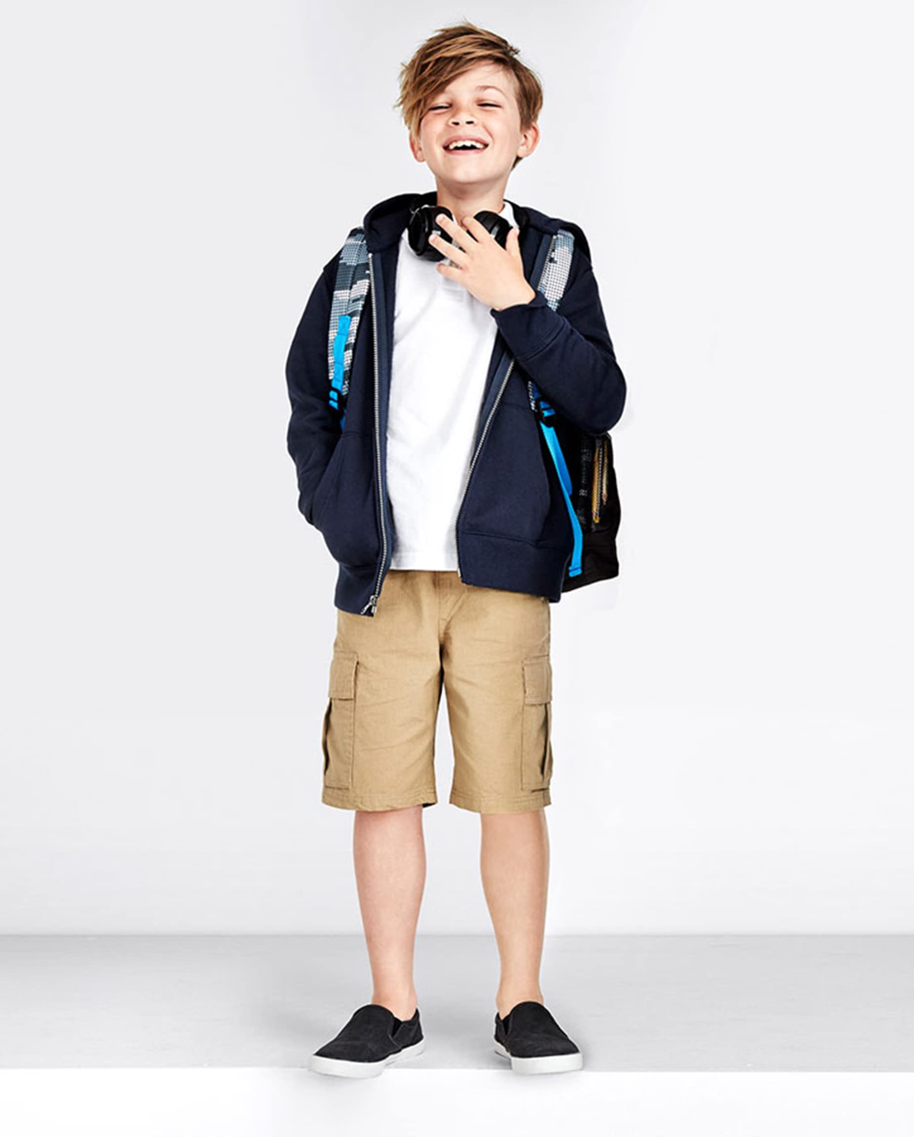 The Children's Place Toddler Boys Pull on Cargo Shorts, Flax Single, 20 (Husky)