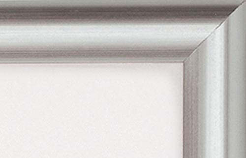 walther design Picture Frame Black 40 x 60 cm Twin Pack, Trendstyle Plastic Frame KP460BD