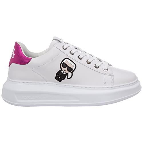 KARL LAGERFELD Women K/ikonik Kapri Sneakers Bianco 6 US