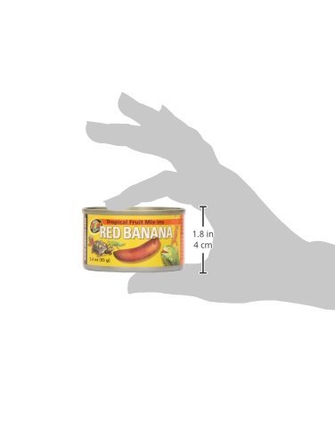 Zoo Med Tropical Fruit Mix-ins Red Banana Turtle Food, 3.4-Ounce