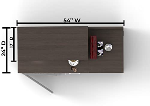 Breaktime Coffee Break Lunch Room Furniture Buffet Model 4252 3 Piece Group Color Espresso - Factory Assembled (NOT RTA) Furniture Items ONLY.
