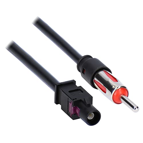 Metra Electronics - BMW 3-Series 99-06 w/ 1-Switch Panel (95-9311B) Metra Radio Install kits & 40-EU10 Antenna to Radio Adapter Cable for Select 2002-Up BMW/Volkswagen Vehicles,Black