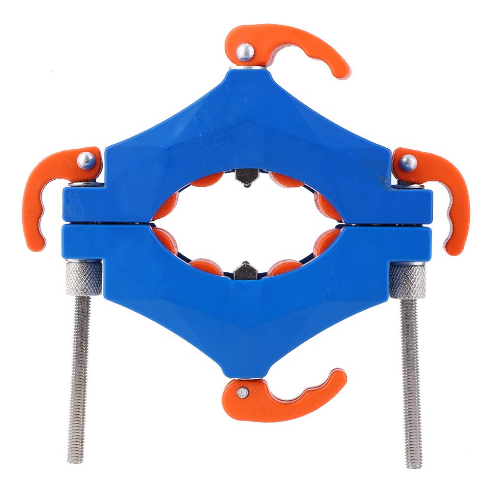 Double Blade Bottle Cutter, Cemented Carbide Wheel Glass Cutting Tool DIY Machine for Cut 2-8mm Thickness of Glass Bottle with Steel Holder