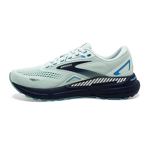 Brooks Women’s Adrenaline GTS 23 Supportive Running Shoe - Blue Glass/Nile Blue/Marina - 11.5 Wide