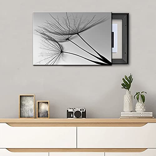 Electric Counter Cover Modern Decorative Electric Box Cover Removable Electric Meter Box Simple Cover Counters Decoration Hide Paintings, 50 X 40Cm,A
