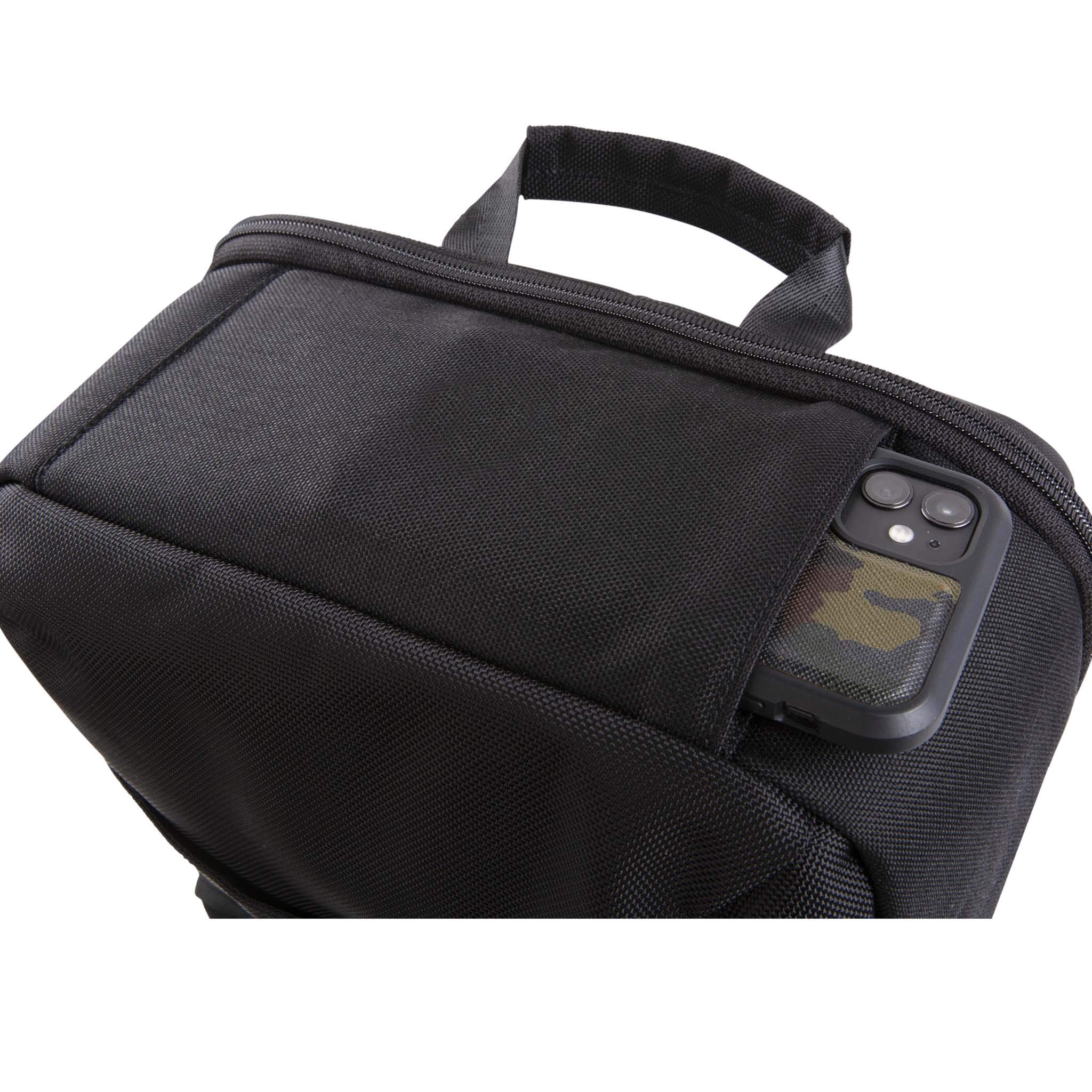 HEX Technical Water Resistant Backpack with Wireless Charger Pocket fits up to 16" Laptop